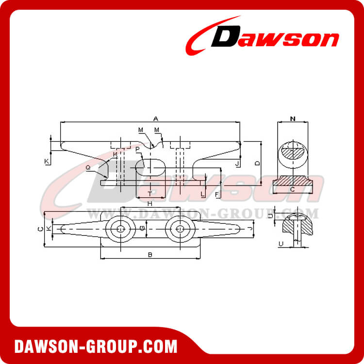 Galvanized Dock Cleat, Commercial Floating Boat Dock Cleats, Casting ...