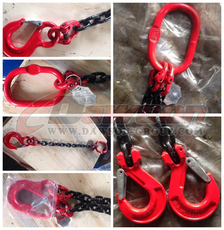 Grade 80 Triple Leg Chain Sling, G80 Chain Slings for Lifting & Lashing - Dawson Group Ltd ...