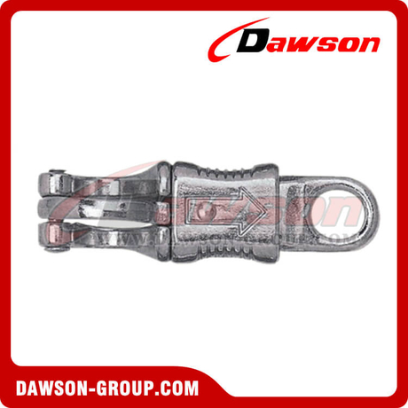 Rigid Round Eye Panic Snaps, quick release panic snap, swivel quick ...