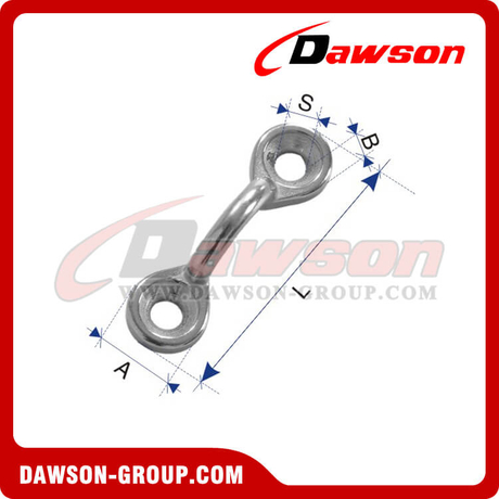 Stainless Steel Heavy Type Wire Eye Strap - Dawson Group Ltd. - China ...