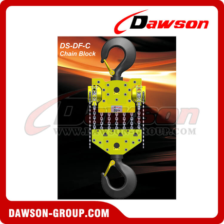 50T New Design Chain Hoist, Chain Block for Wharf, 50000kg Heavy Duty ...