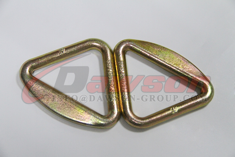 BS 10000kgs/22000LBS 4 inch Delta Ring, 4" Zinc Plated Flat Delta Ring ...