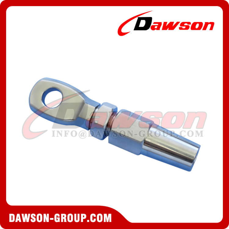 AISI316 Stainless Steel Wire Rope Swageless Eye Terminal, Metric ...