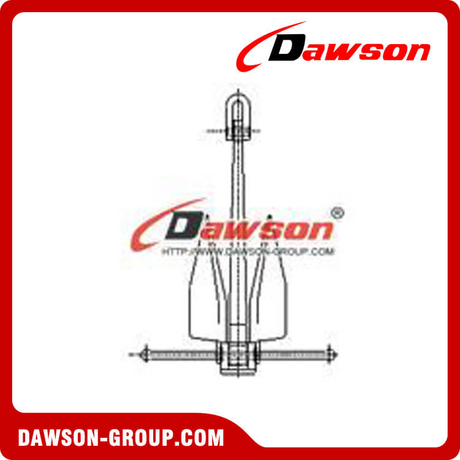 Workboat Anchor, Danforth Type HHP Anchor, High Holding Power Anchor ...