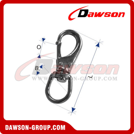 Stainless Steel Swivel Eye Snap Hook - Dawson Group Ltd. - China ...
