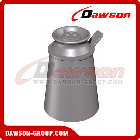 Warping Roller With Socket DIN 81907-B8-1000 Form B Conical, Mooring ...