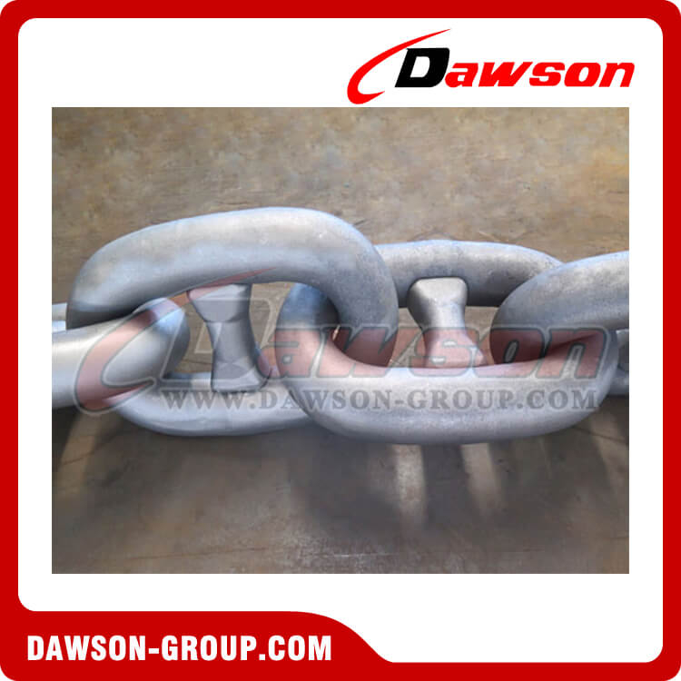 R4 Grade Stud / Studless Mooring Chain for Deep-sea Development ...