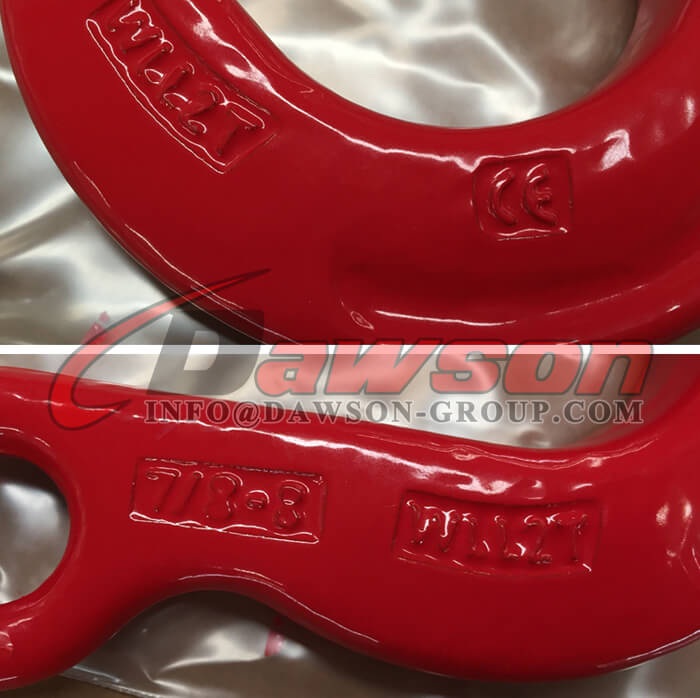 G80 / Grade 80 Eye Foundry Hook, Forged Alloy Steel Large Opening Hook ...