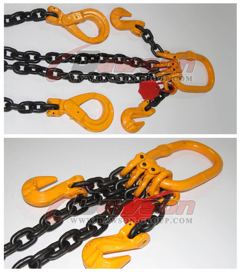 Grade 80 Single Leg Chain Sling, G80 Chain Slings for Lifting & Lashing - Dawson Group Ltd ...