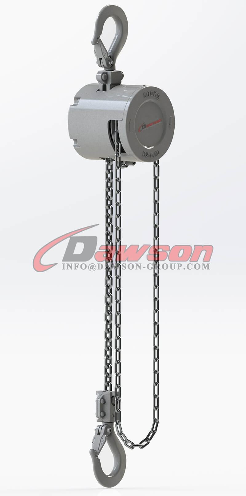 250KG 500KG 1000KG Aluminum Alloy Chain Hoist, 0.25 Ton 0.5T 1 Ton ...