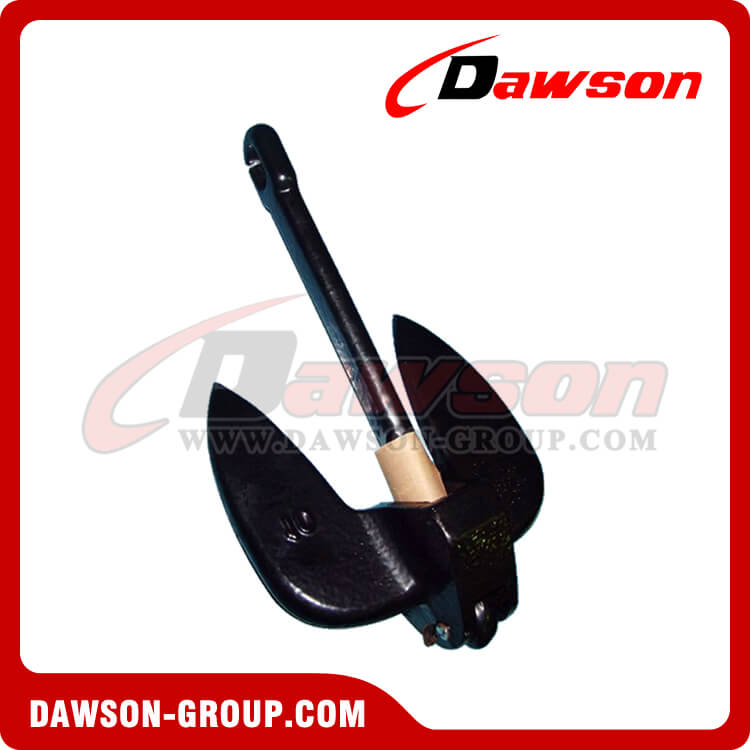 PVC Coated Navy Anchor for Ship and Yachts, Black Painted Marine Boat ...