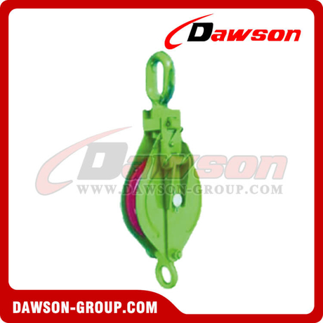 Open Type Pulley Block Single Sheave With Eye, snatch blocks, pulley ...
