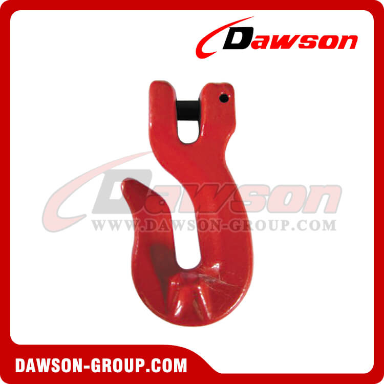 G80 / Grade 80 Deep Throat Clevis Grab Hook for Lifting Chain, Forged ...