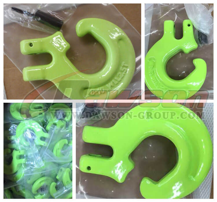 DS1028 G100 Type C Clevis Grab Hook, Forest Hook, Grade 100 Forestry ...