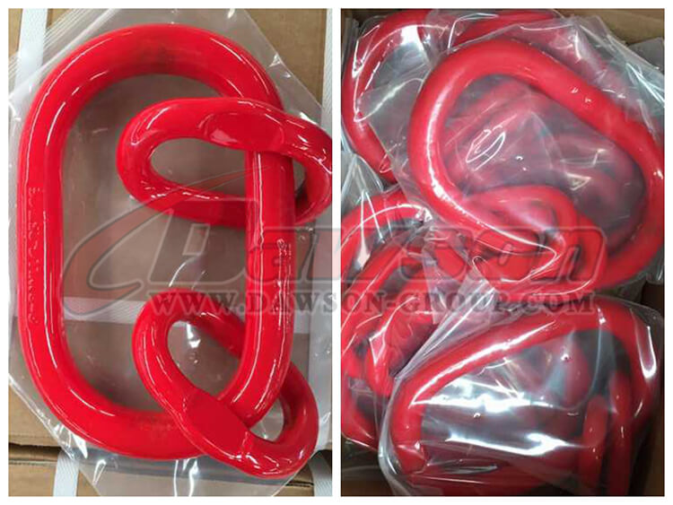 Grade 80 Power Plastified European Type Master Link Assembly for G80 ...