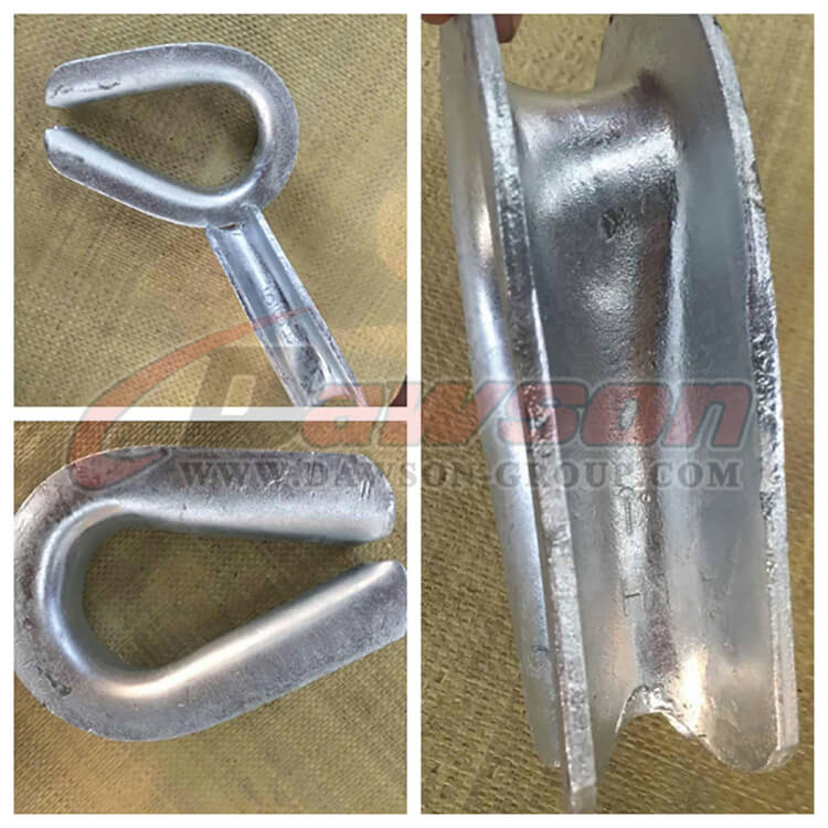 Galvanized Superloop Thimble Type K15, Superior Mild Steel Wire Rope ...