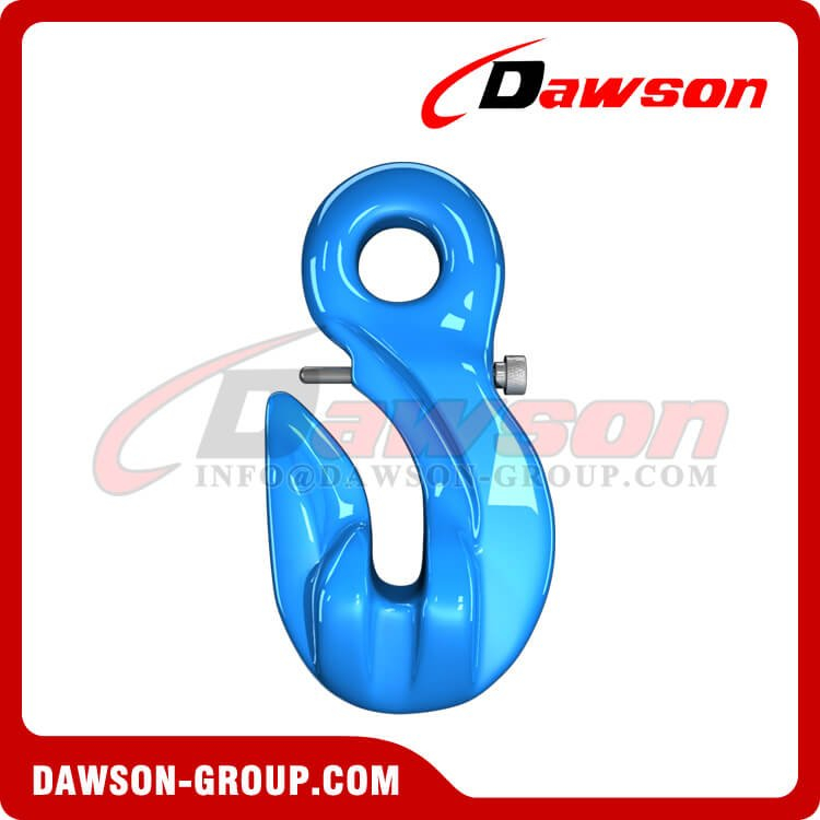 G100 / Grade 100 Special Eye Grab Hook with Safety Pin for Adjust Chain ...