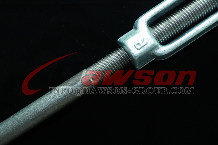 M6 to M56 Zinc Plated Forged Body DIN 1480 Turnbuckles Stub End ...