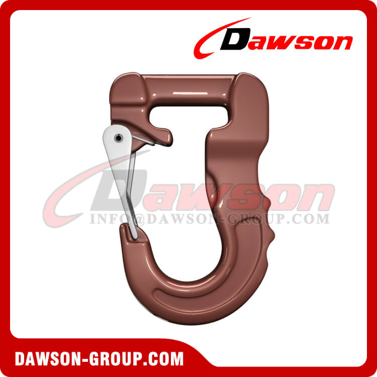 G100 / Grade 100 Web Sling Hook, Synthetic Alloy Round Sling Hook ...