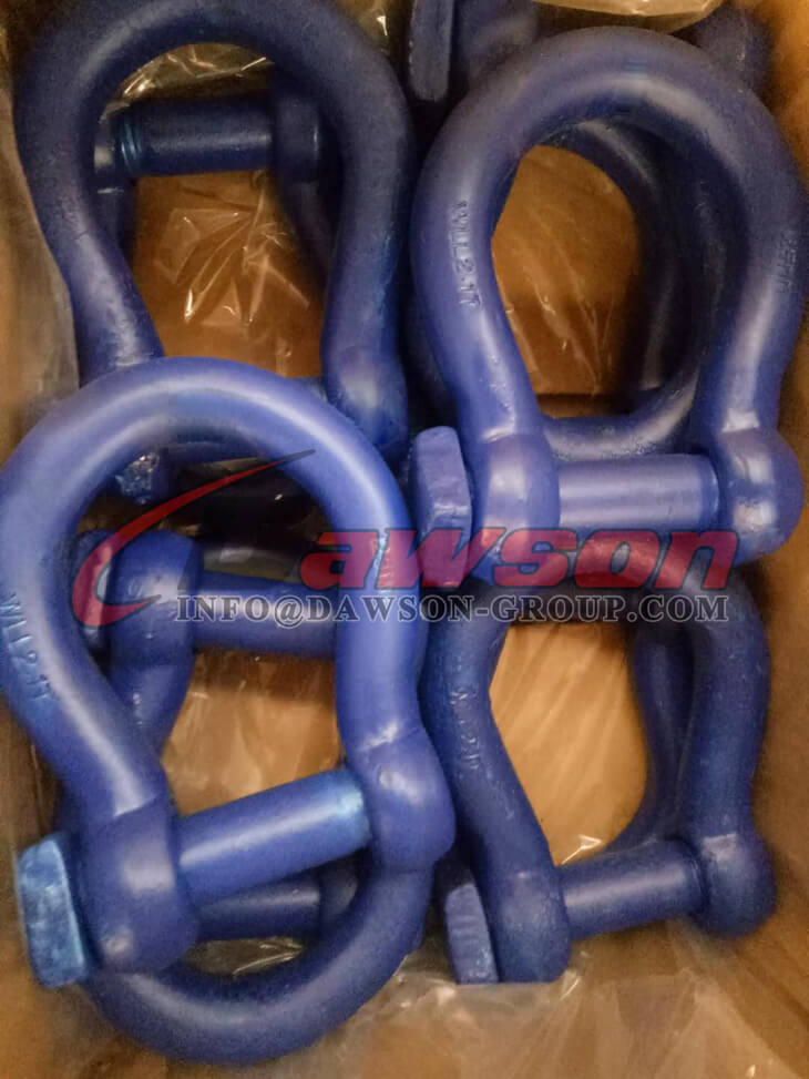 European Type Trawling Bow Shackle with Square Head for Fishing ...