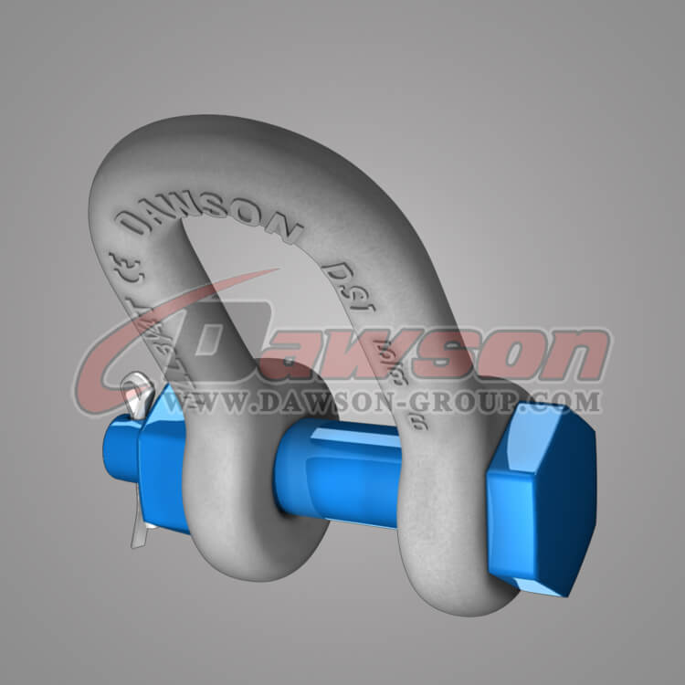 Dawson Brand Hot Dip Galvanized US Type DG2150 Chain Shackle with ...