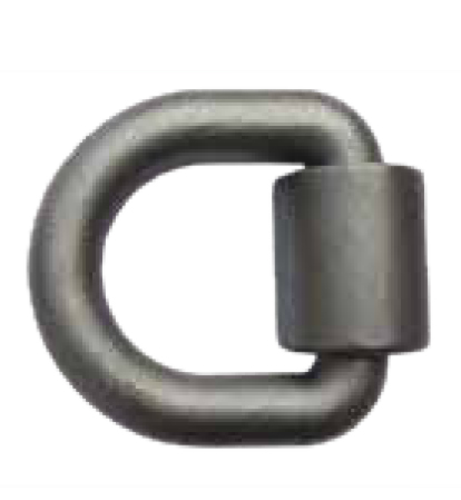 MBS 47000lbs/21000kgs Forged Lashing Ring & Bracket D ring, 1" Heavy ...