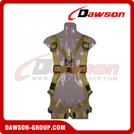 45mm 1250g Safety Harness EN361, Full Body Safety Harness - China ...