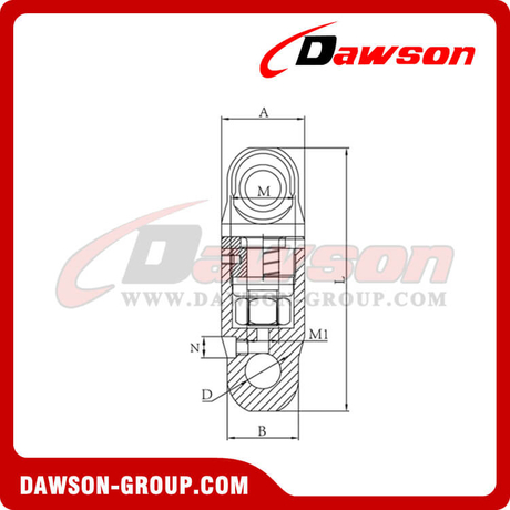 G80 Rotation Swivel For Hoist, Grade 80 Alloy Rotation Swivels for ...