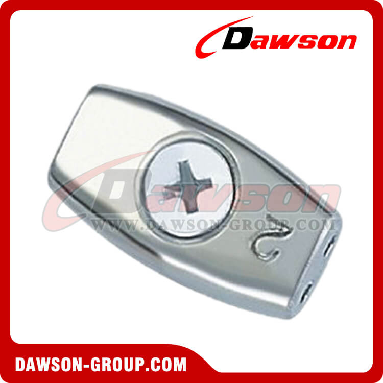 Zinc Plated Egg Shaped Wire Rope Clip, Electric Galvanized Steel Oval ...
