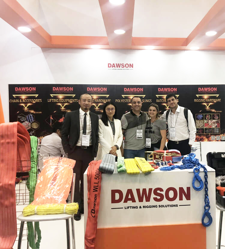 DAWSON - Brazil Feicon Batimat 2019 Show - Lifting Slings, Lifting Gear ...