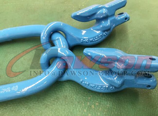 G100 / Grade 100 Forged Master Link + G100 Eye Grab Hook with Clevis ...