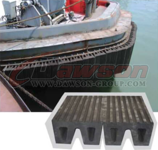 W Type Rubber Fender, Boat Rubber Fenders, Rubber Fender for Ship ...