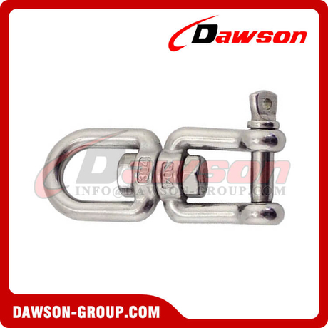 Stainless Steel Eye and Jaw Fork Swivel Shackle - Dawson Group Ltd ...