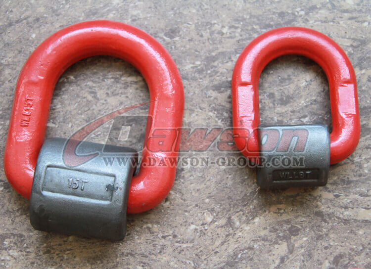 G80 Weld On Pivoting D Link, Grade 80 Lifting D Ring - Dawson Group Ltd ...