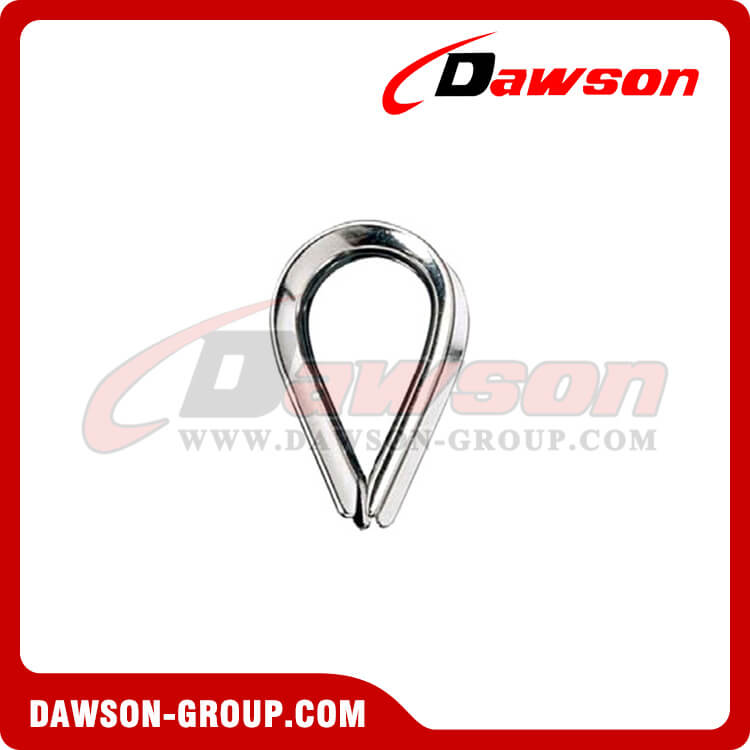 Thimble Commercial US type Stainless Steel Wire Rope Thimbles - Dawson ...