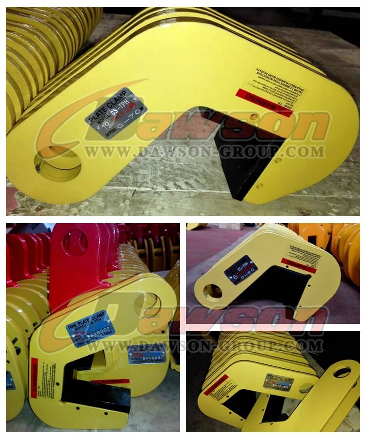 Pipe Plate Clamp for Horizontal Lifting and Transporting, Steel Pipe ...