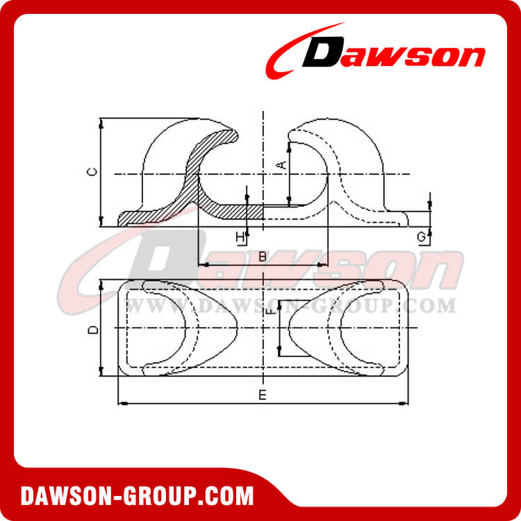 Closed & Open Chock, Casting Steel Open Chock, Deck Mounted Closed ...