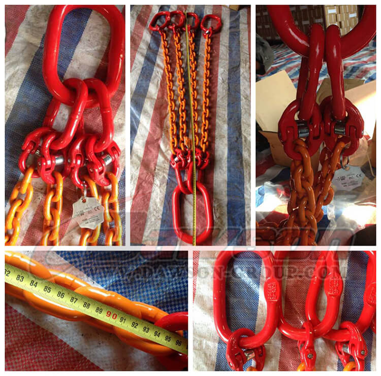 Grade 80 Triple Leg Chain Sling, G80 Chain Slings for Lifting & Lashing - Dawson Group Ltd ...