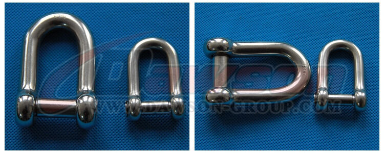 Stainless Steel JIS Type Dee Shackle, SS316 Chain Shackle, SS304 D Shackles - Dawson Group Ltd ...