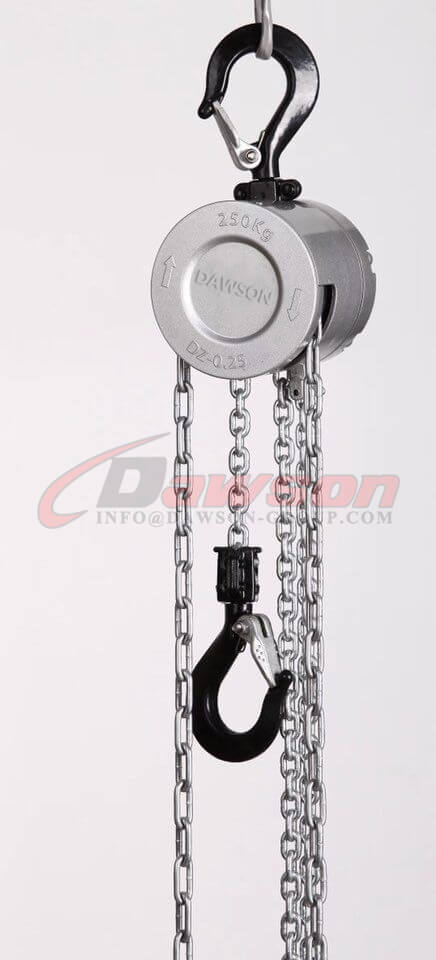 250KG 500KG 1000KG Aluminum Alloy Chain Hoist, 0.25 Ton 0.5T 1 Ton ...