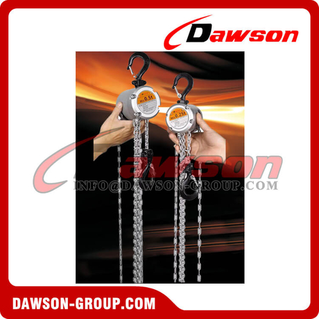 250KG 500KG 1000KG Aluminum Alloy Chain Hoist, 0.25 Ton 0.5T 1 Ton ...