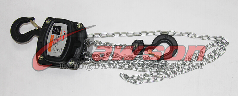 0.5T 1T 1.5T 2T 3T 5T 10T 20T 30T Manual Chain Block with Overload ...