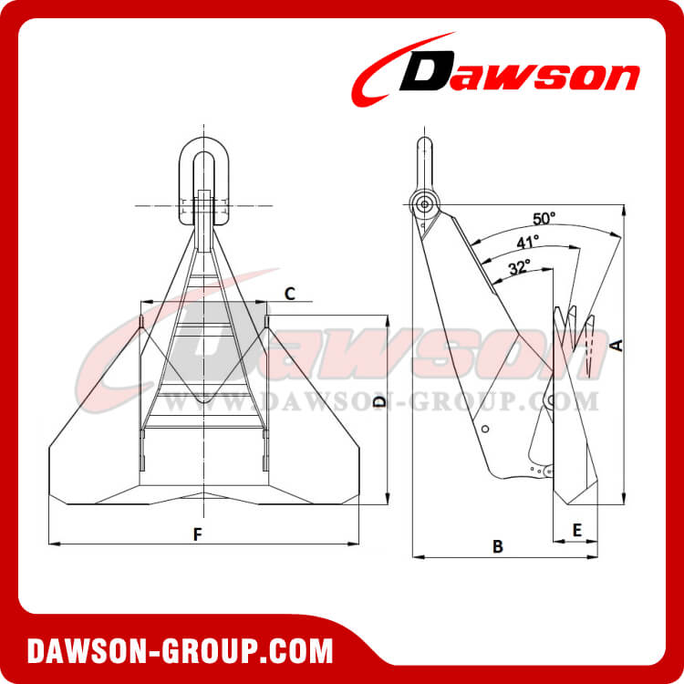 MK6 Bruce HHP Anchor, Bruce High Holding Power Anchor - China ...
