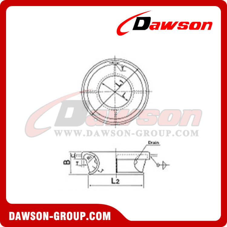 Marine Bulwark Mounted Chock - Dawson Group Ltd. - China Manufacturer ...