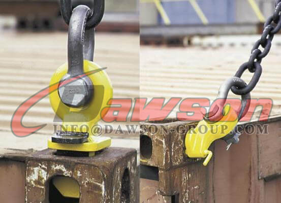 EN 13155 56T Container Lifting Lug for Top Lifting, ISO Shipping ...