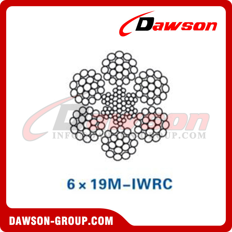 Steel Wire Rope (6×19M-FC)(6×19M-IWRC), Oilfield Wire Rope, Steel Wire ...
