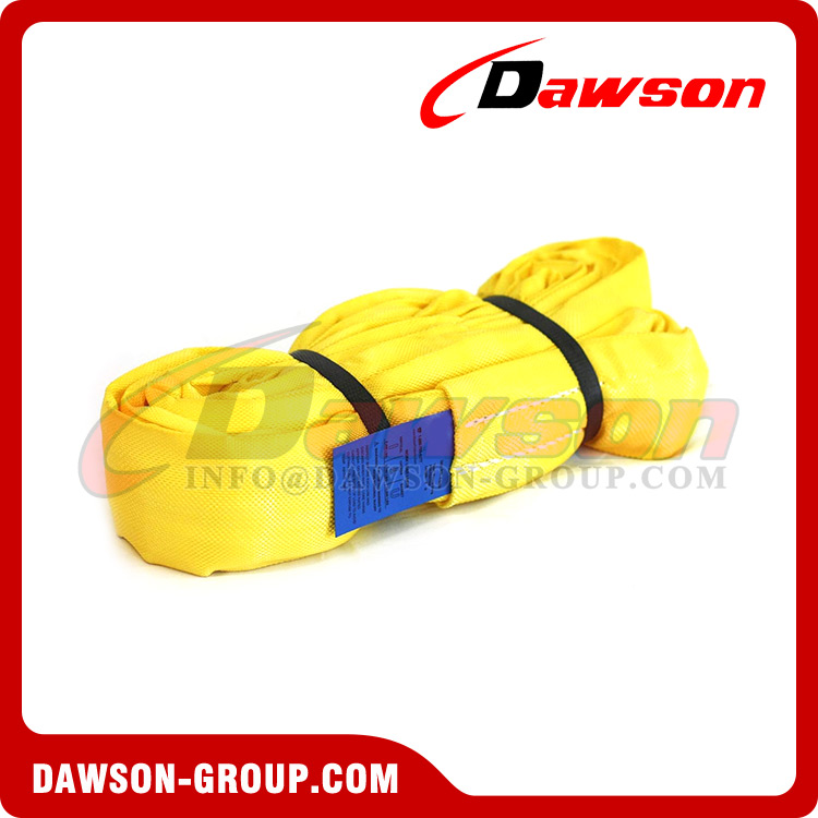 Endless Round Sling 6' Yellow with Hook Combo, 8400 lbs WLL Crane ...