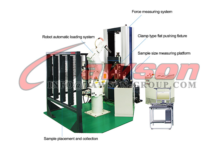 Fully Automatic Material Tensile Testing Machine, Electronic Material ...