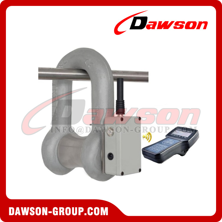 DS-LC-7506W 1-500T Wireless Shackle Load Cell, Load Cell Shackle for ...