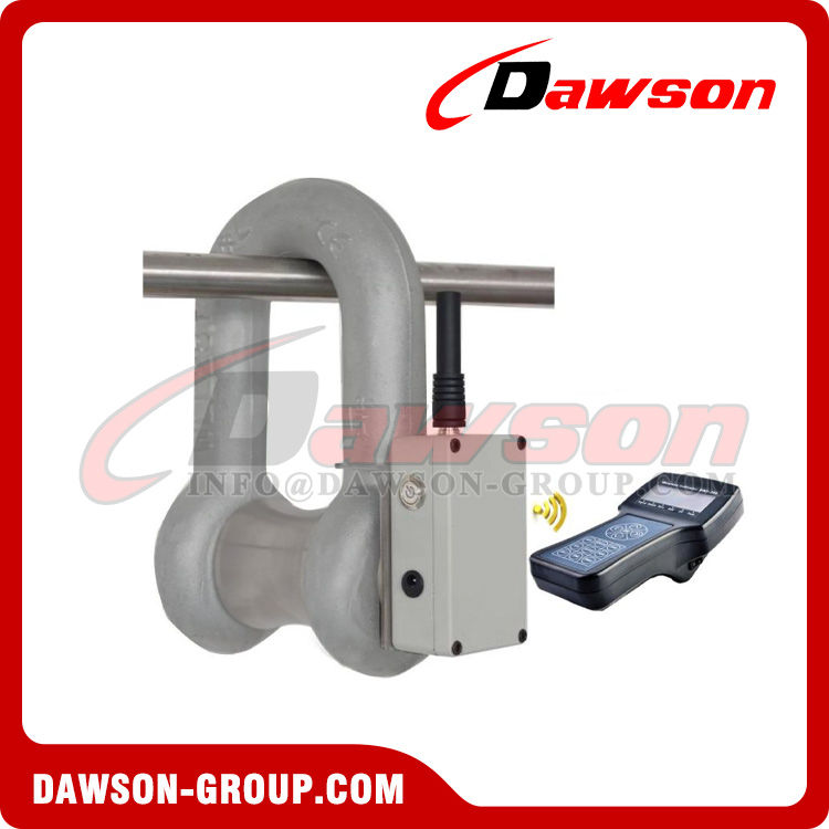 DS-LC-7506W 1-500T Wireless Shackle Load Cell, Load Cell Shackle for ...